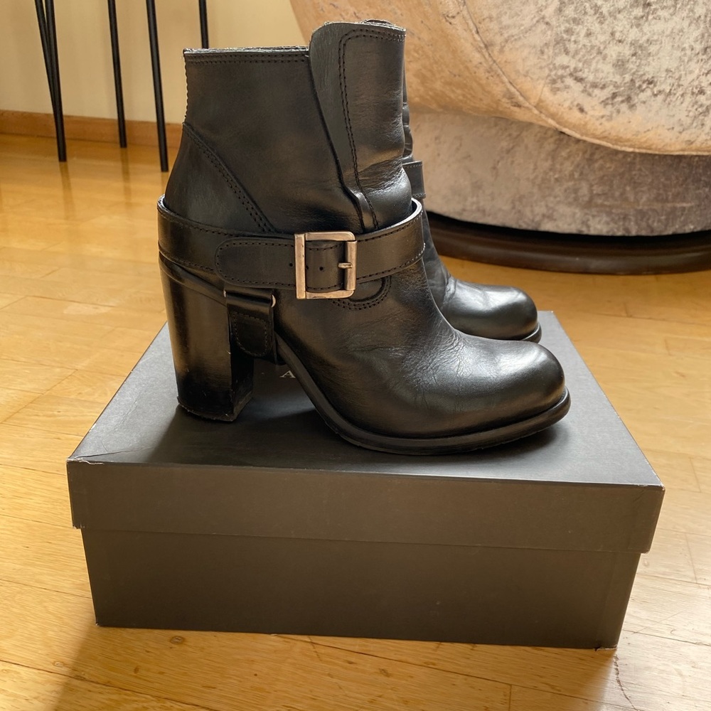 All Saints Jules Heeled Boot - Hot!! - Gem